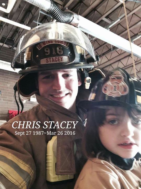 Fundraiser by Petrea Palmer : Firefighter Chris Stacey's daughter