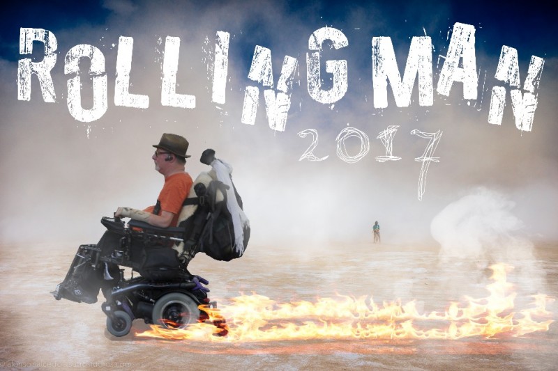 Fundraiser by Bruce Faber : ROLLING MAN 2017!