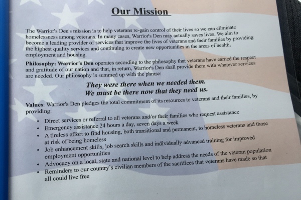 Fundraiser by Jason coomes : Warrior's Den Transitional House