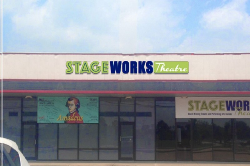 Fundraiser by Julie Montgomery : Stageworks Theatre Signage