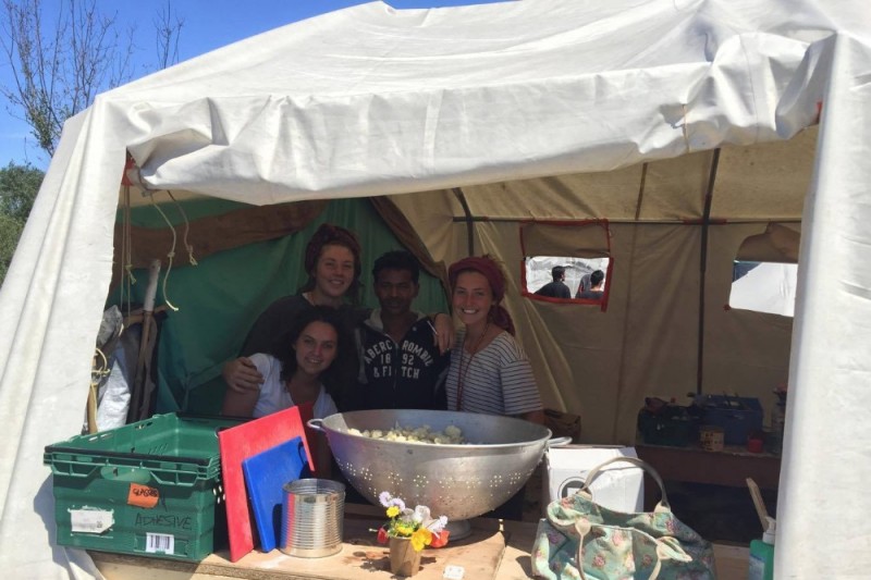 Fundraiser by Joanna Unsworth : THE ASHRAM KITCHEN, Calais Jungle