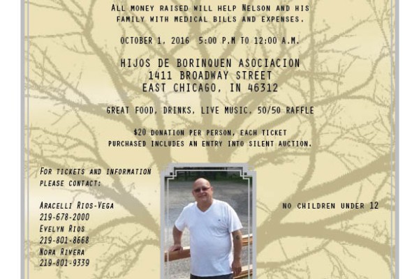 Fundraiser for Nelson Rios by Aracelli Rios-Vega : Fundraiser for ...