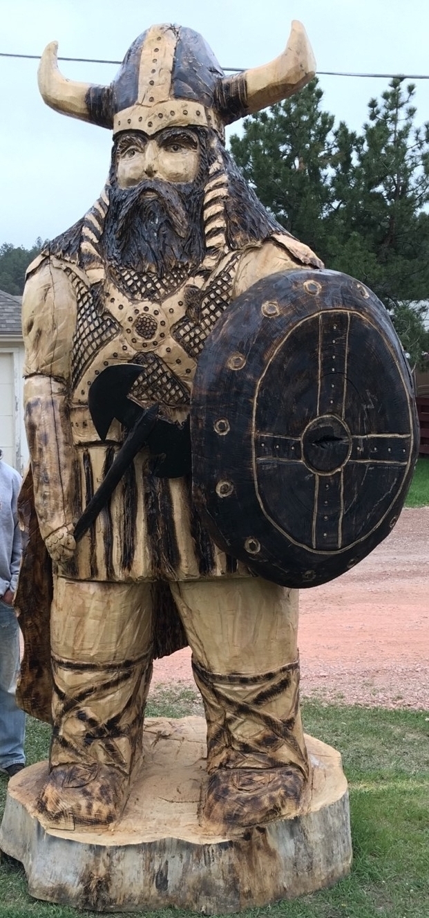 Fundraiser for Jeff Buysse by Tony Esping : Minneota Viking Statue