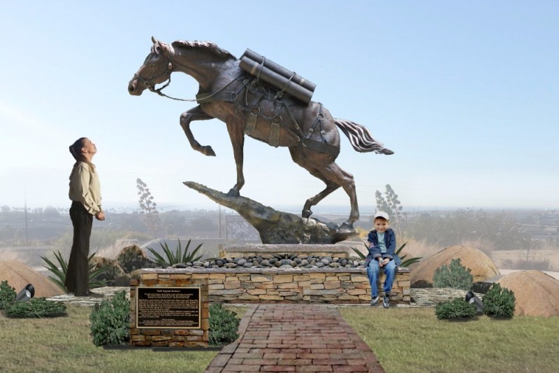 Fundraiser by Robin Hutton : MONUMENT FOR SGT RECKLESS - CP