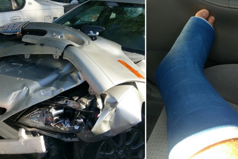 Fundraiser by Aaron Smith : Aaron's Car Accident/Broken Ankle