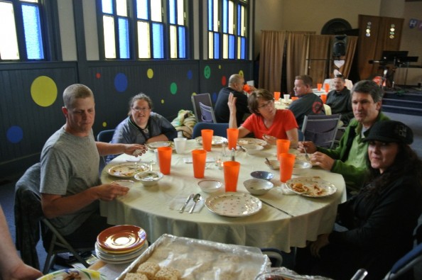 Fundraiser by Steven Skelton : Arrows Out Community Meal July 2014