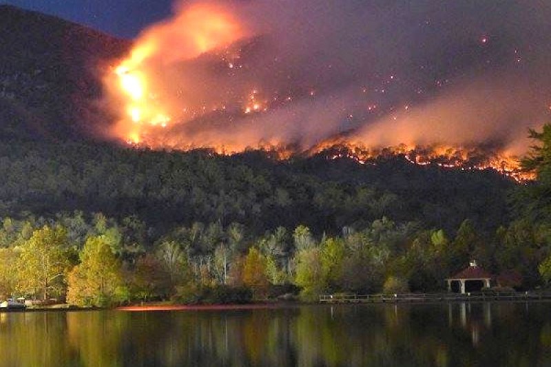 Fundraiser by Mark File : Lake Lure & Chimney Rock Fire Fund