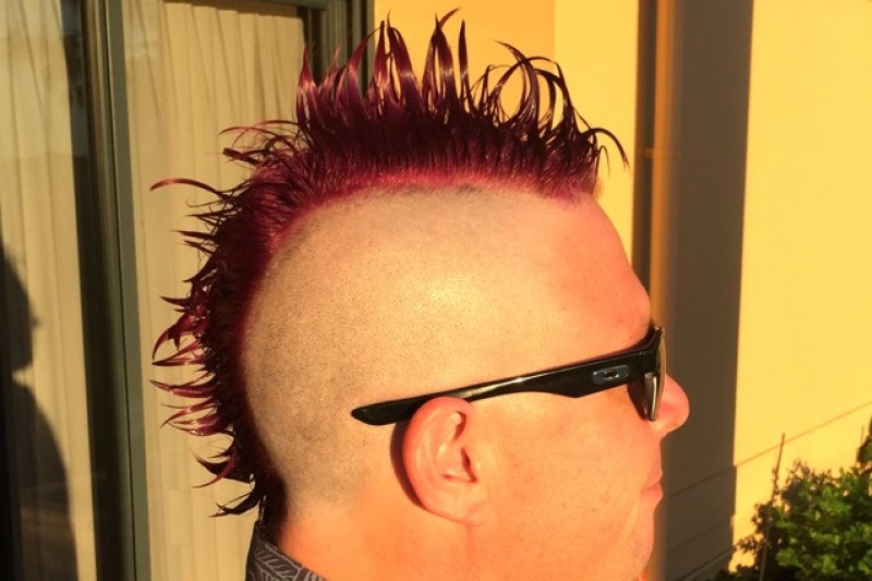 Fundraiser by Brutus Gan : Justin's PURPLE MOHAWK 4 Thai Kids