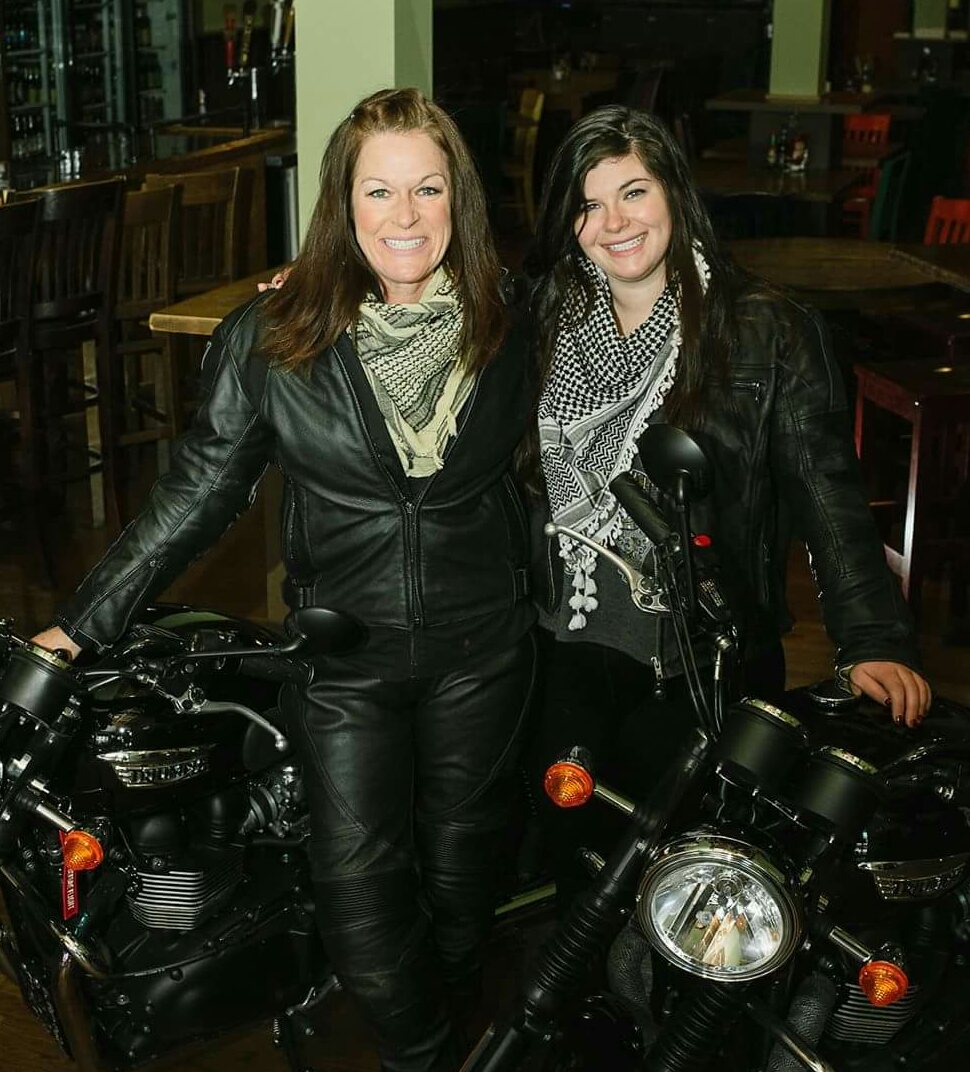 Fundraiser for laurie enright by Kathy Fab : Laurie & Molly's Long Ride ...