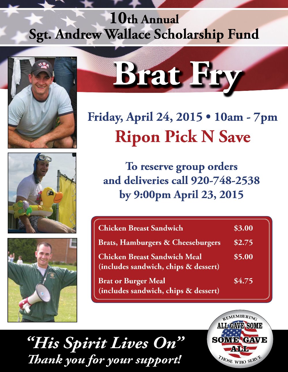 Fundraiser for Janie Brockman by Nitasha Wallace : Sgt Andrew Wallace ...