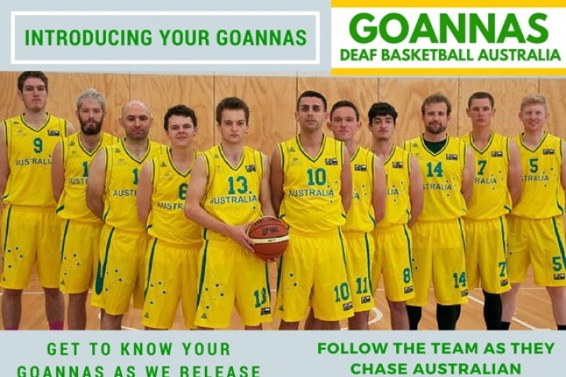 Fundraiser by Steve Williams : Goannas Deaf Basketball -Taiwan2015