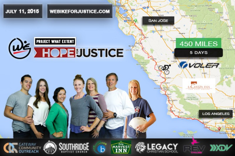 Fundraiser by Kristen Pfund : WE Bike for Justice