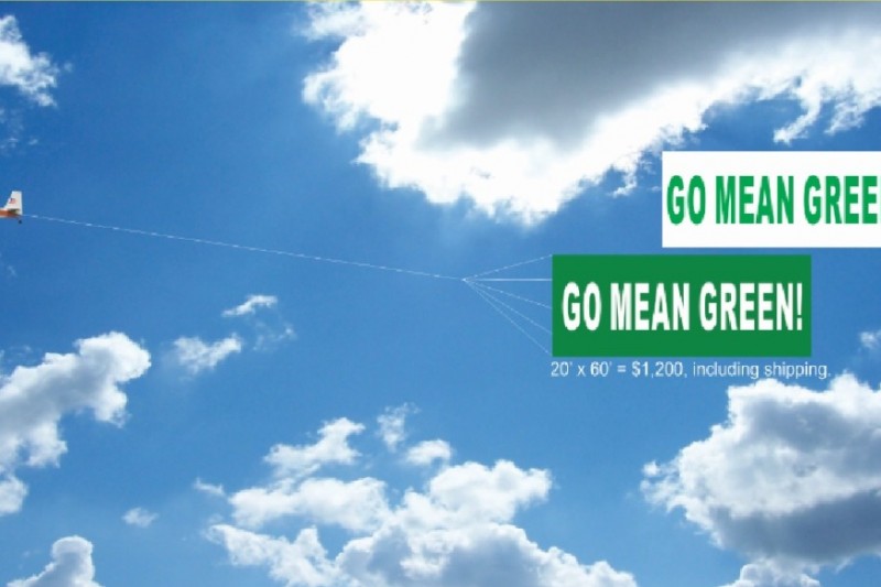 Fundraiser by Joe Foerch : Fly a Go Mean Green Banner over SMU
