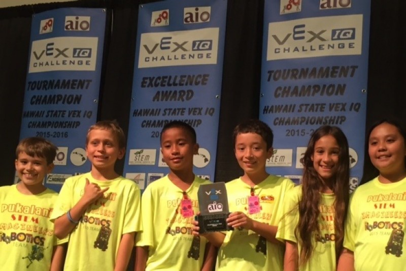 Fundraiser by Kevin Follstad : Pukalani Robotics to World Champs