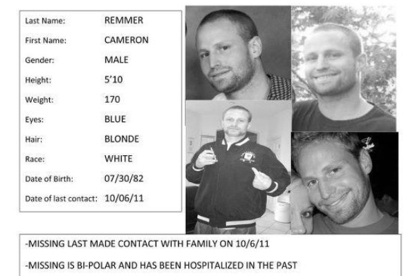 Fundraiser by Valerie Philpot Sorrells : Cameron Remmer Missing